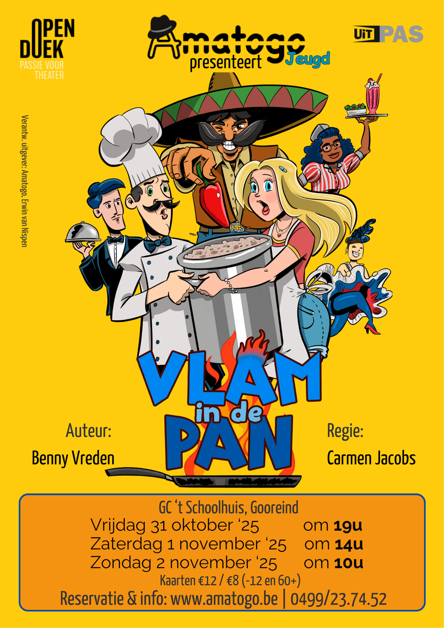 Vlam in de pan! | Amatogo Gooreind