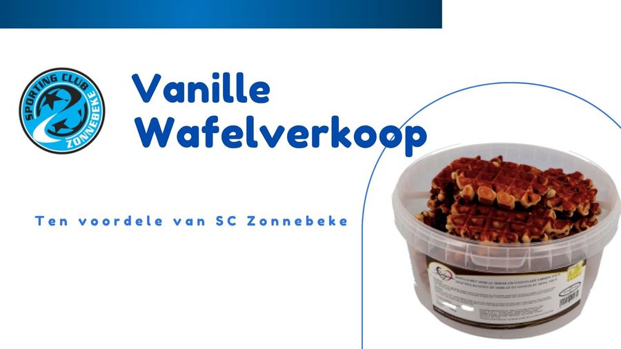 Wafelverkoop 2025-2026 | SC Zonnebeke