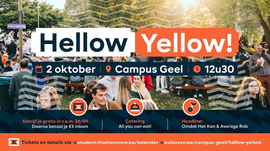 Hellow Yellow 2025 | Thomas More Kempen vzw